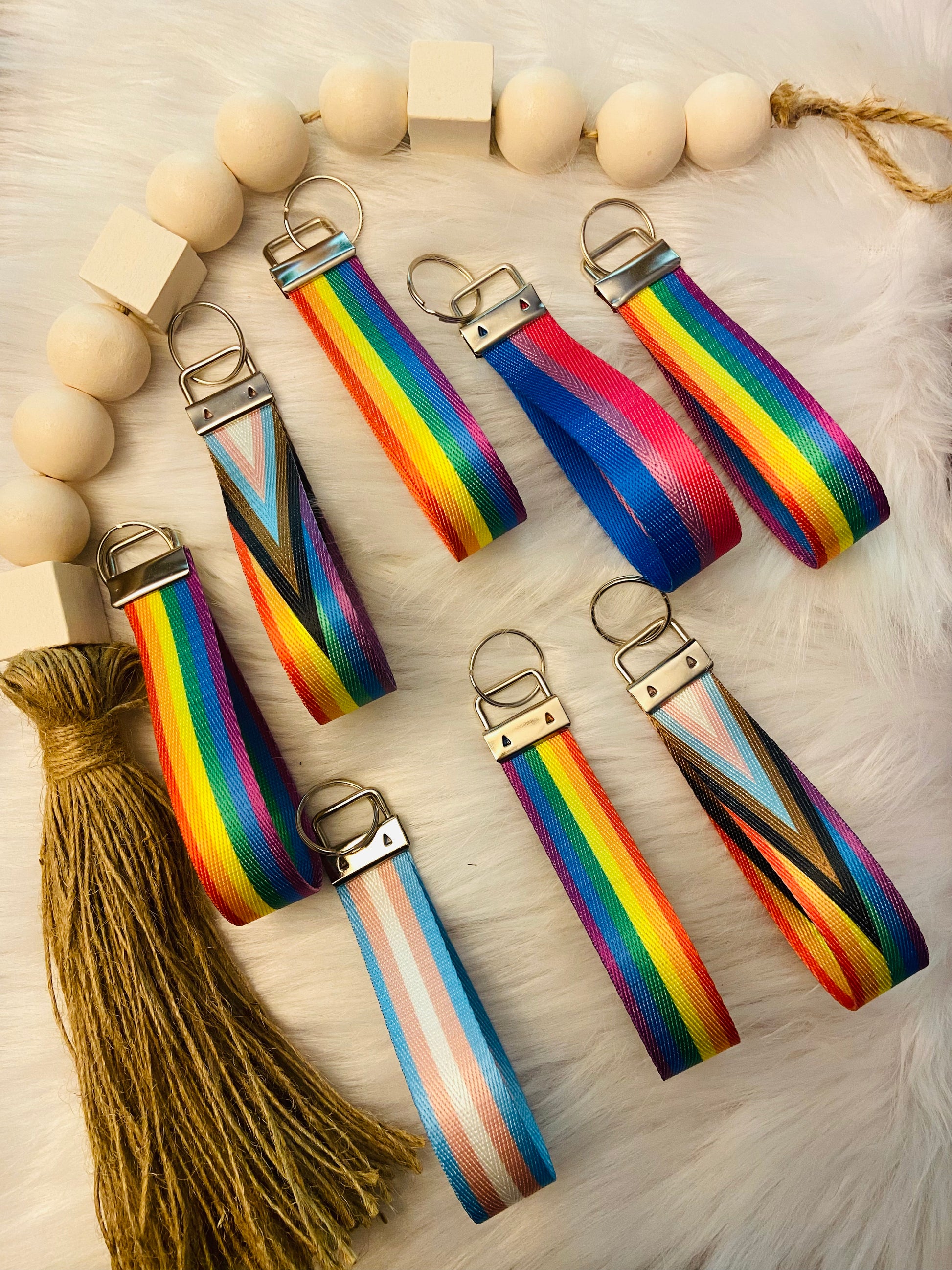 Pride LGBTQIA Key Fob Wristlets – CK Designs